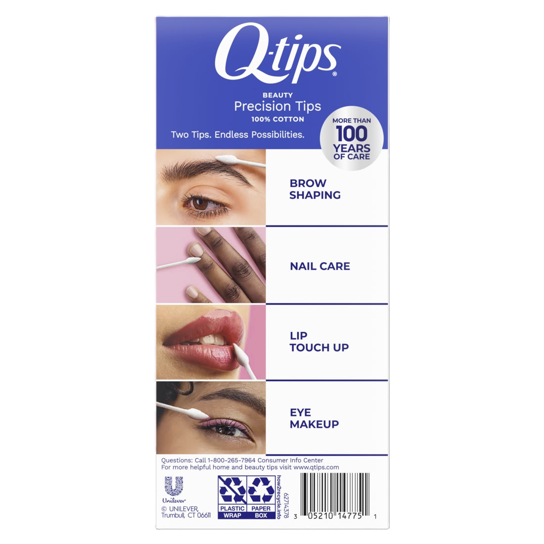 Q-tips® High-Quality Cotton Swabs and Cotton Balls