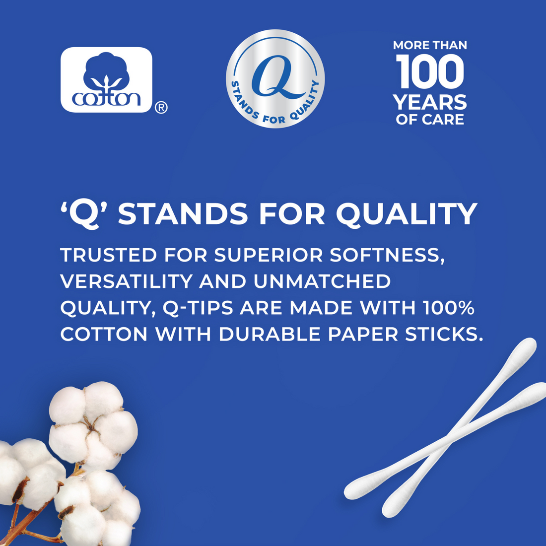 Q-tips® Cotton Swab Travel Size Pack