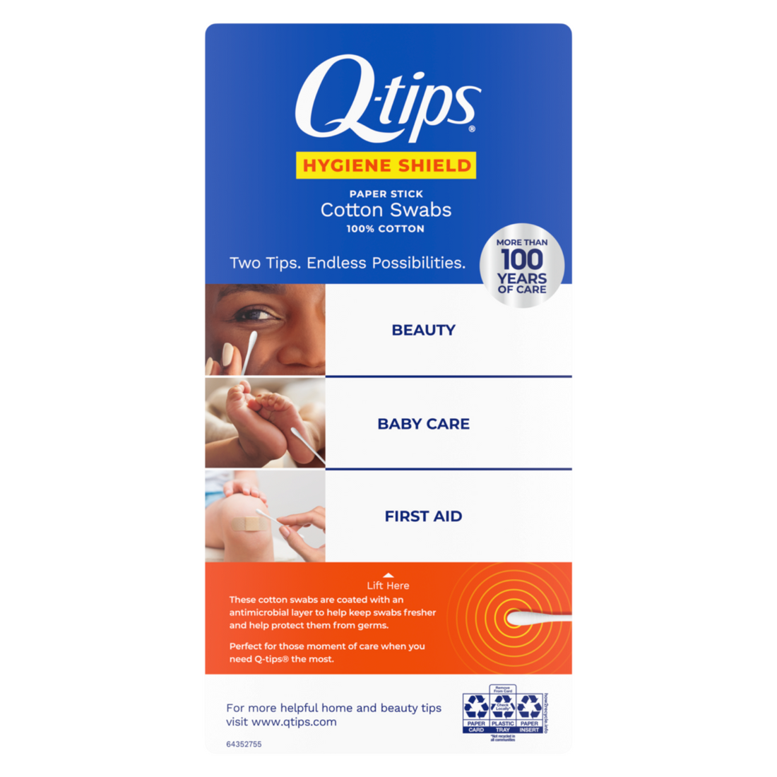 Q-tips® Super Jumbo Cotton Balls